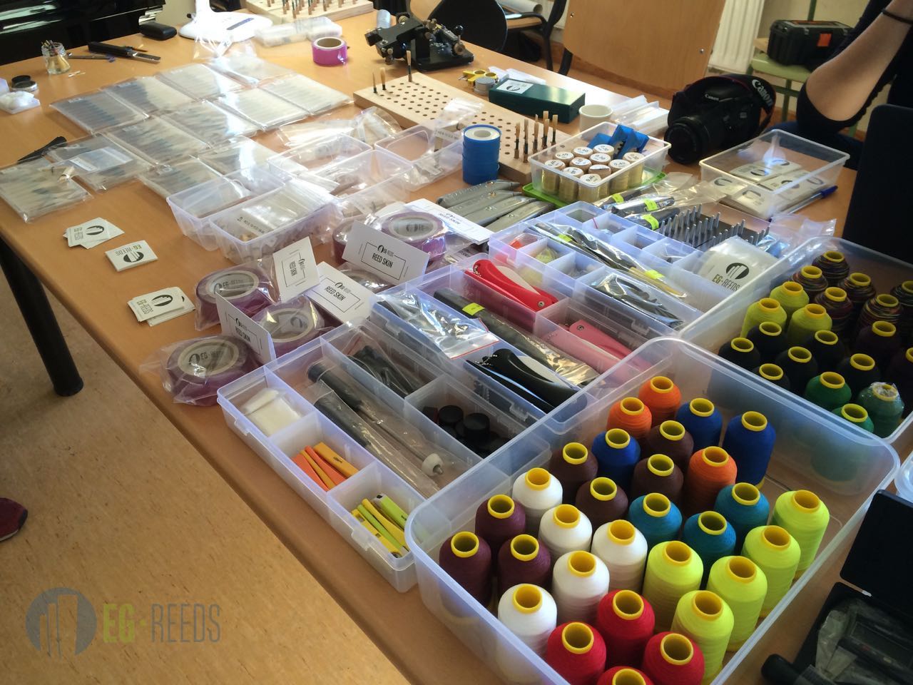 EG-REEDS product show on July 9 in Astorga - León (Spain). - EG-REEDS