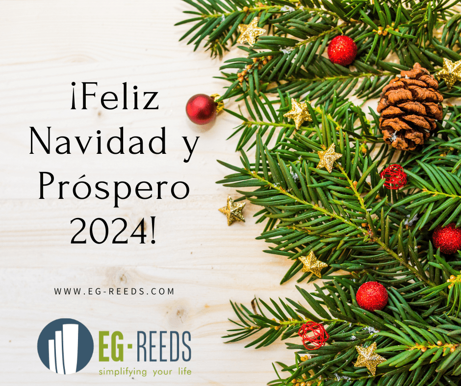 Feliz 2024! Cierre Navidad y actualización de precios 🎄 - www.eg-reeds.com